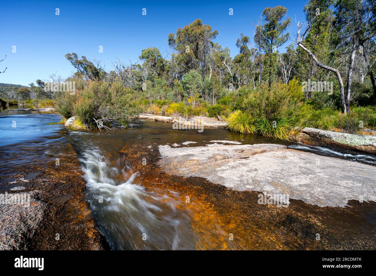 Boonoo Boonoo River cascading over granite creek bed, Boonoo Boonoo ...