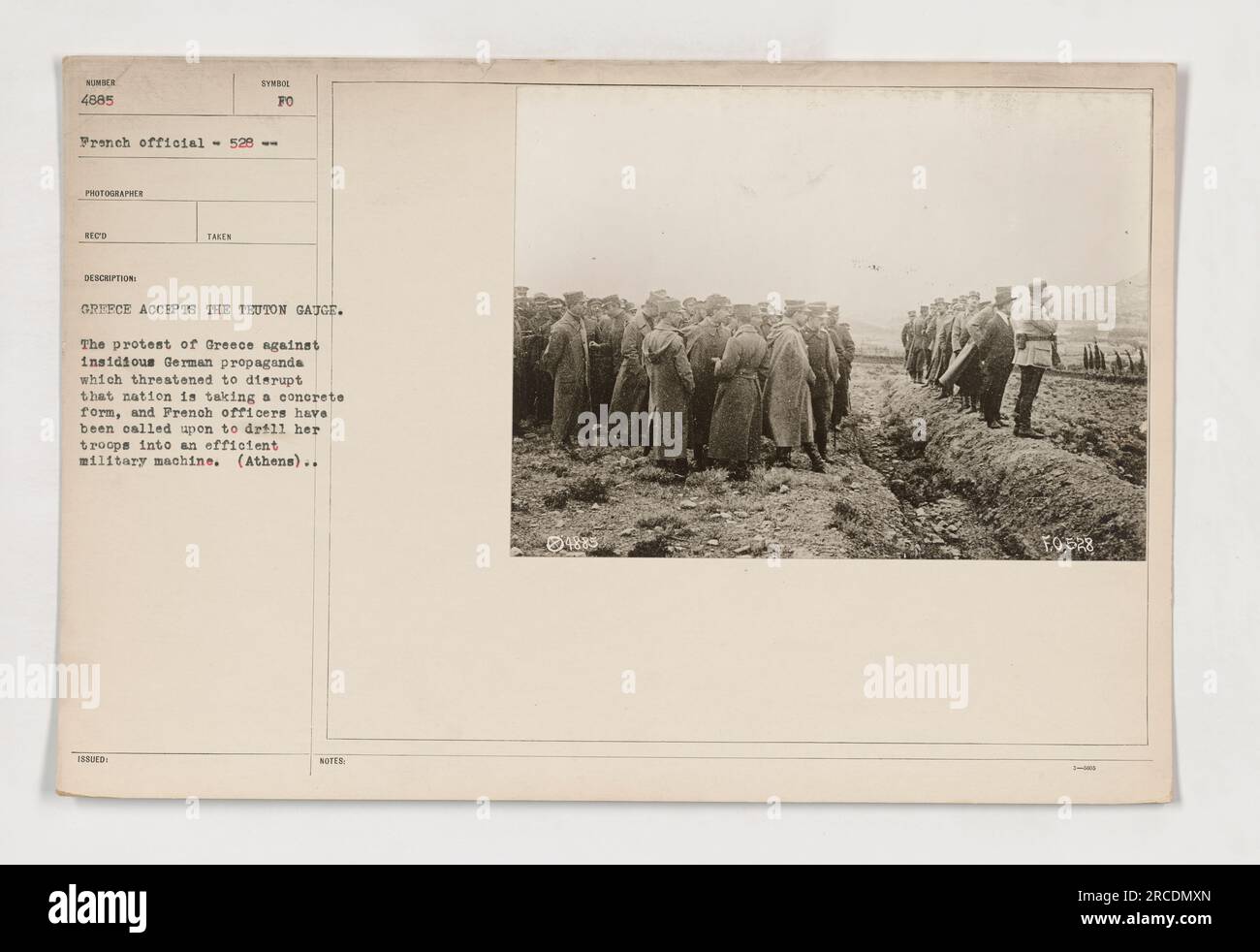 French officers training Greek troops in Athens to strengthen the ...