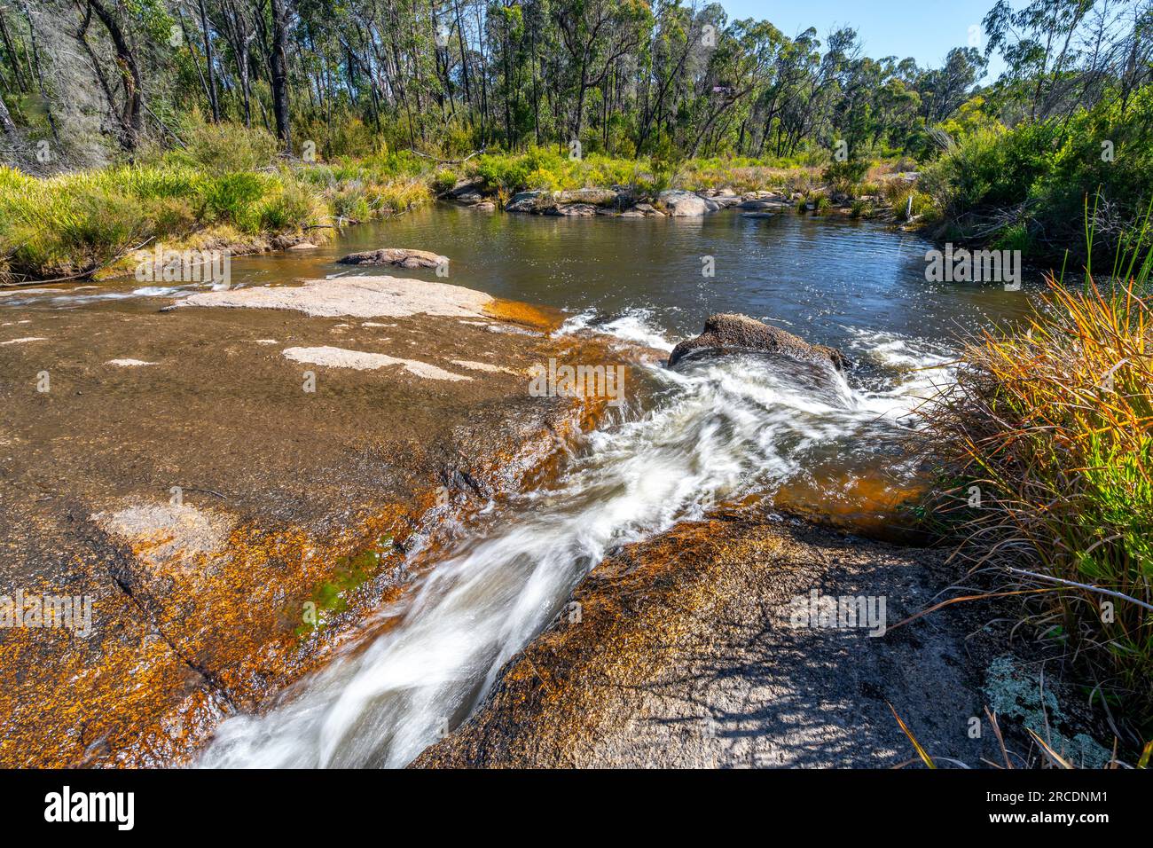 Boonoo Boonoo River cascading over granite creek bed, Boonoo Boonoo ...