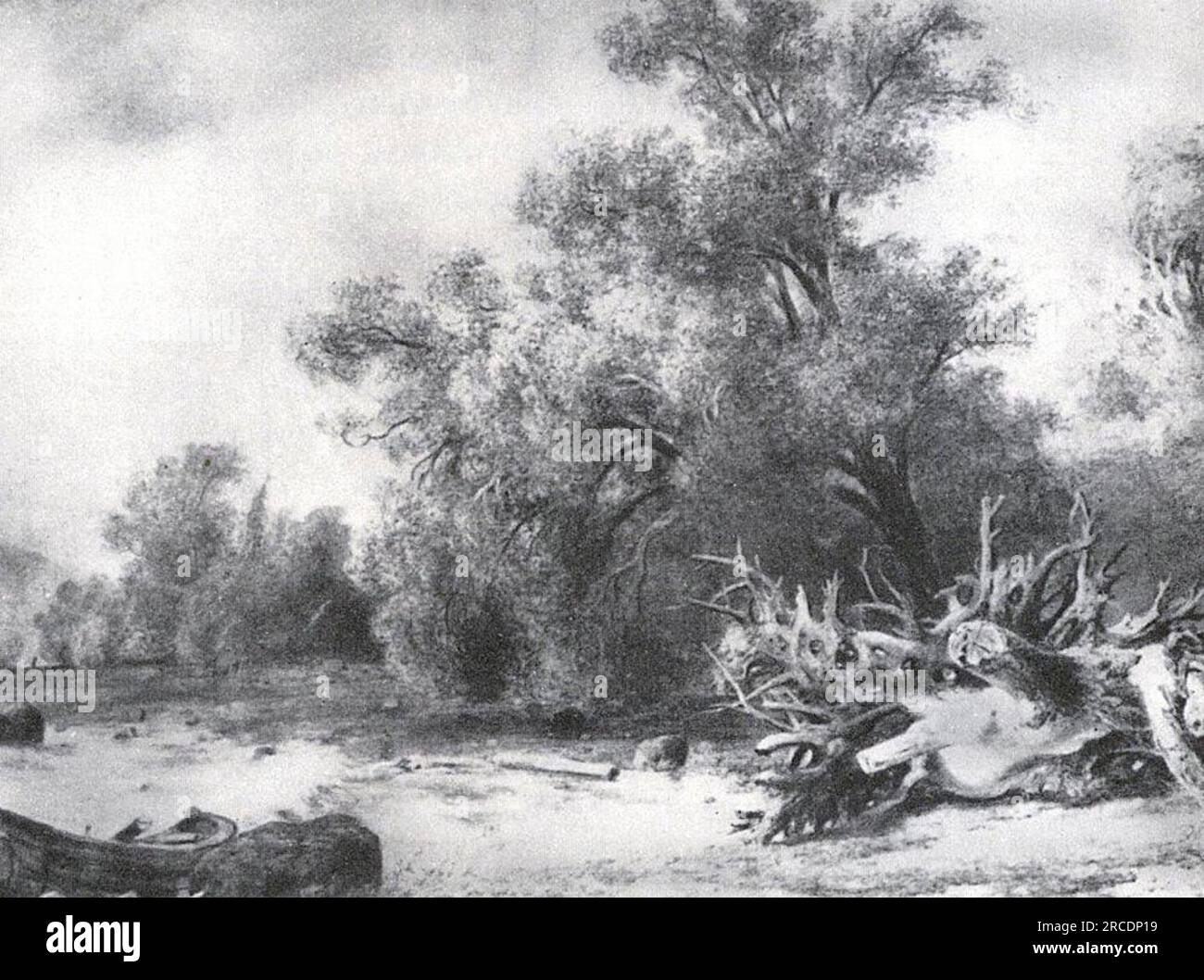 Oaks under Sestroretsk 1857 by Ivan Shishkin Stock Photo - Alamy