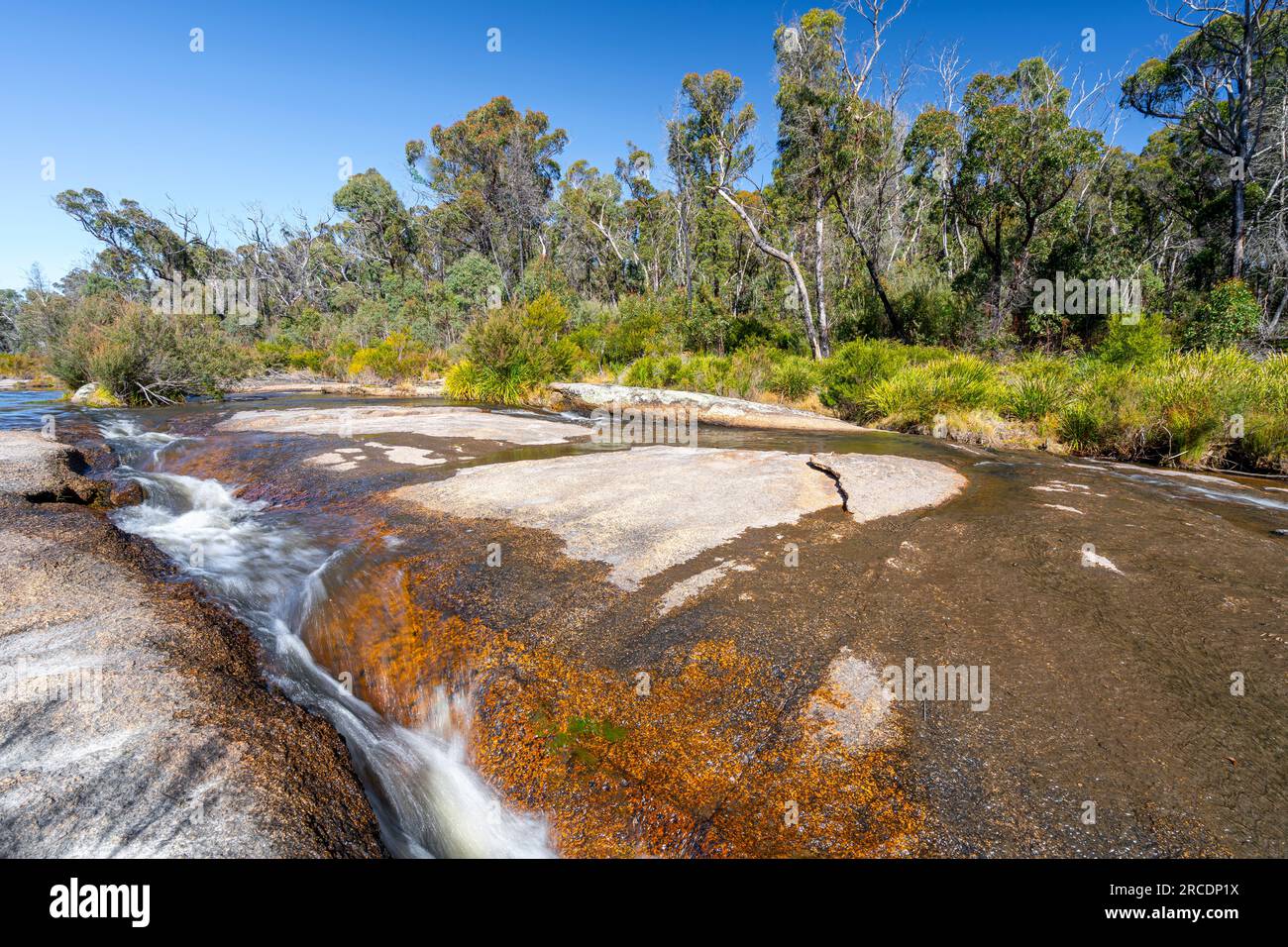 Boonoo Boonoo River cascading over granite creek bed, Boonoo Boonoo ...
