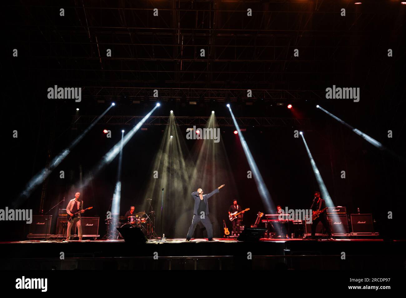 Biagio antonacci 2023 live hi-res stock photography and images - Alamy