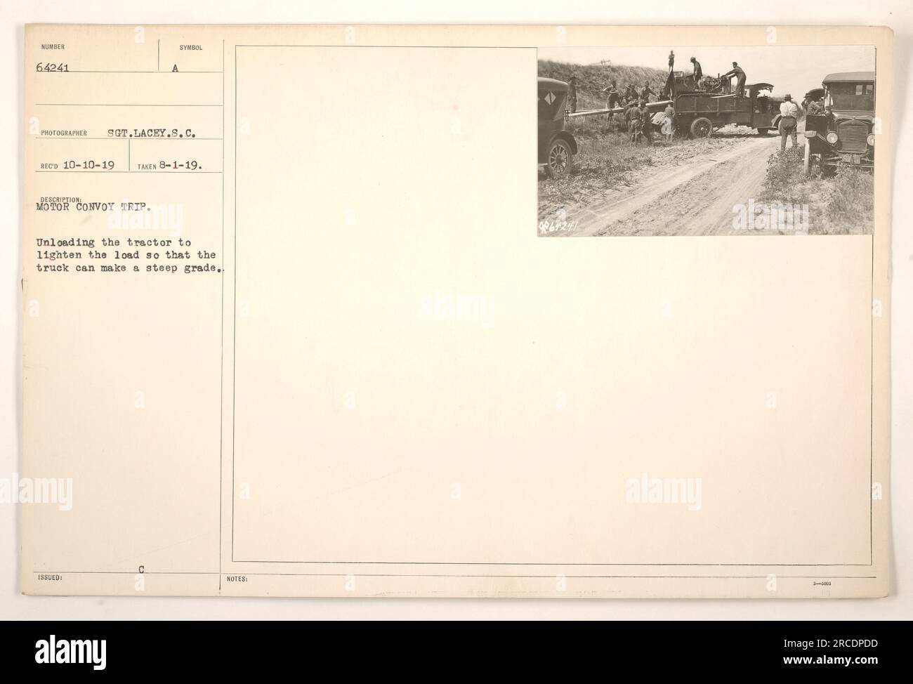 Military convoy unloading hi-res stock photography and images - Alamy