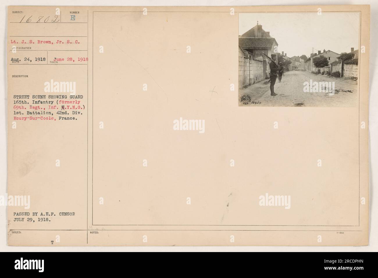 165th infantry regiment hi-res stock photography and images - Alamy