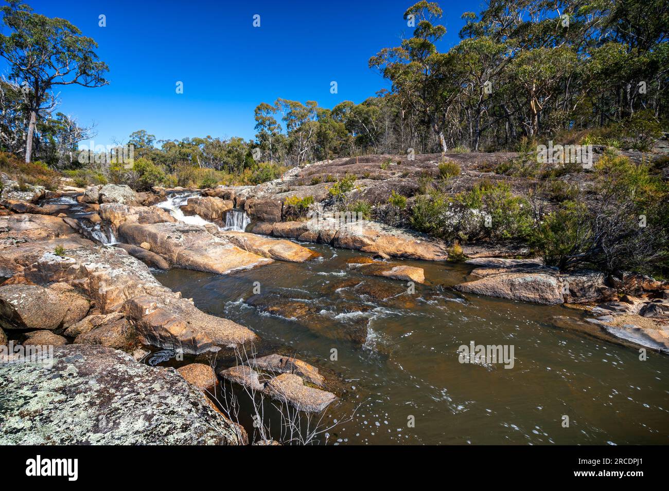Boonoo Boonoo River cascading over granite creek bed, Boonoo Boonoo ...