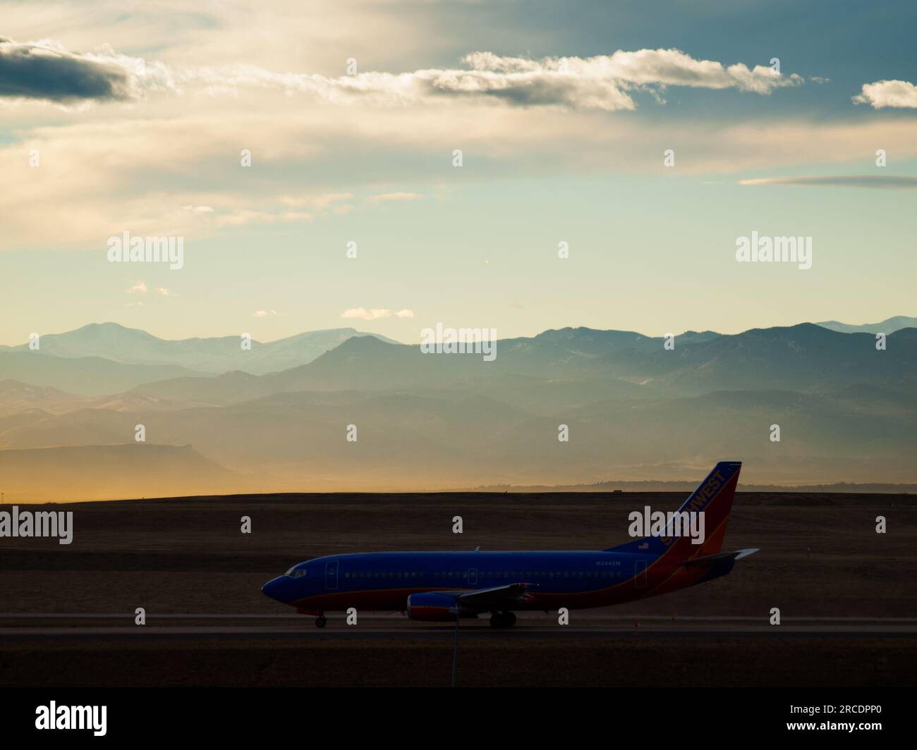 Airplane take off Stock Photo - Alamy