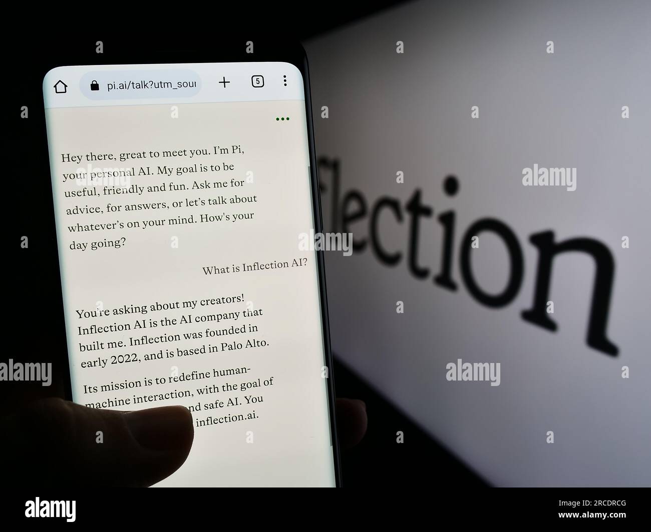 Chatbot pi hi-res stock photography and images - Alamy