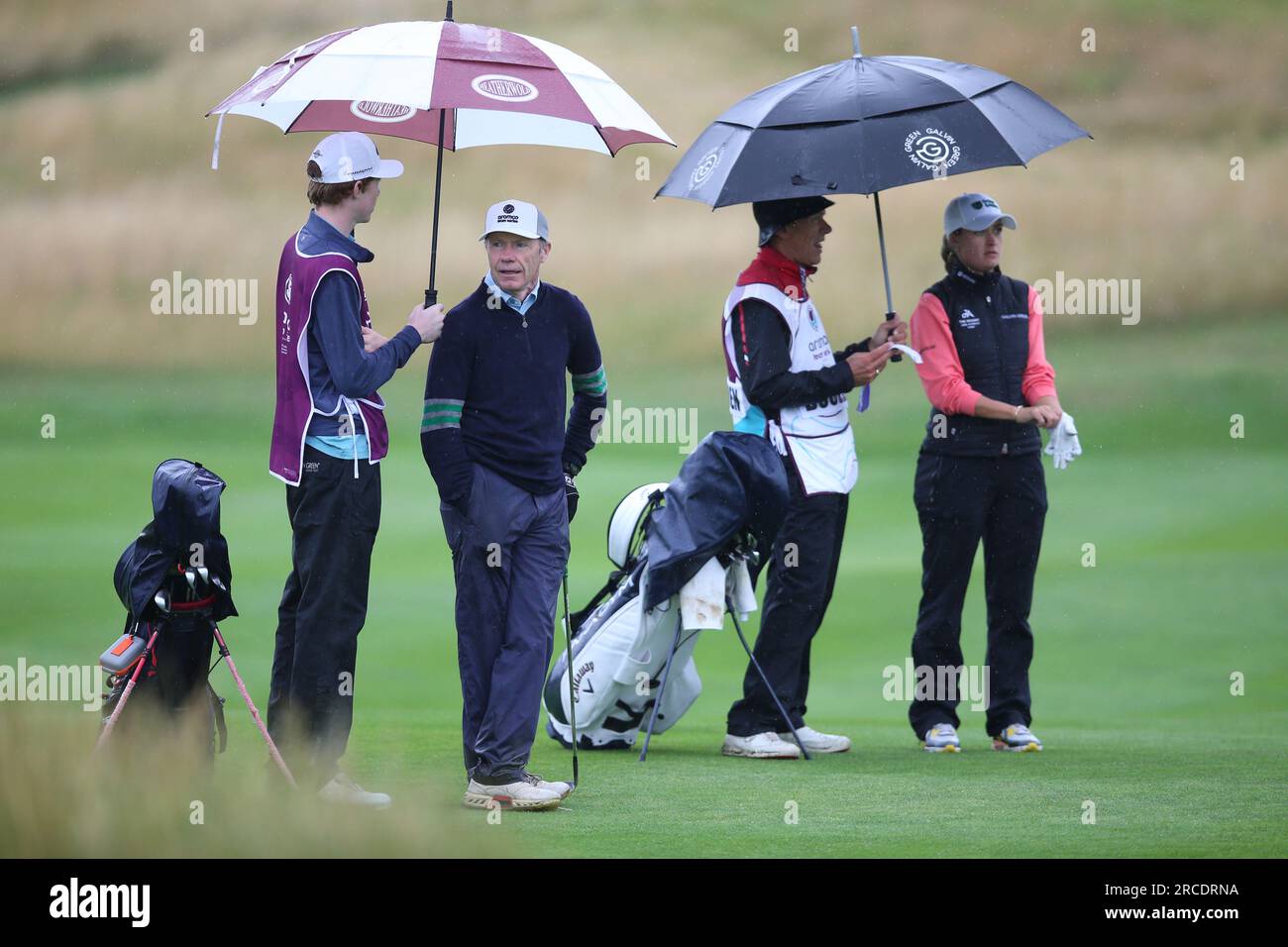 Mick Fitzgerald on day one of the 2023 Aramco Team Series at the ...