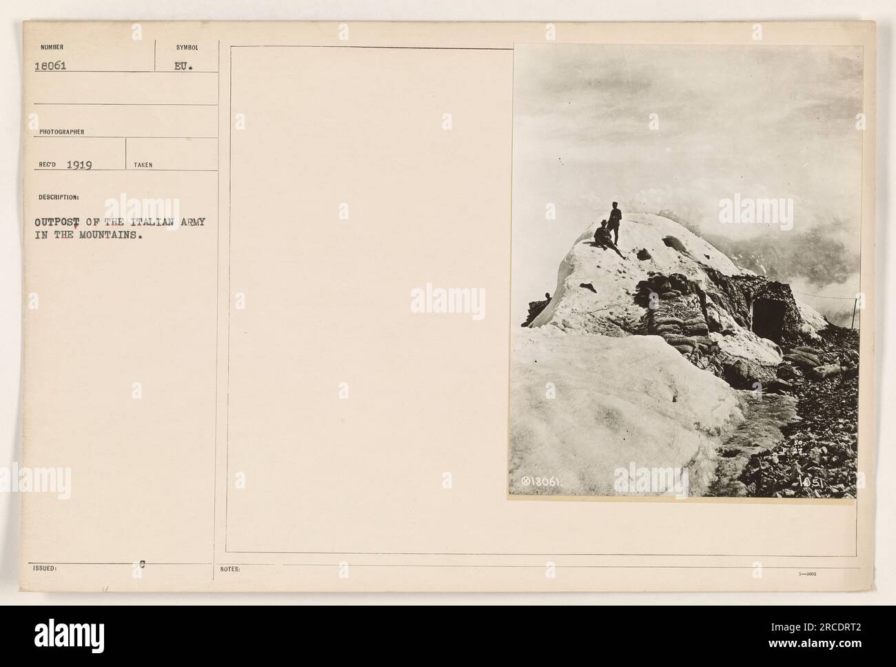 Soldiers of the Italian Army stationed at an outpost in the mountains ...