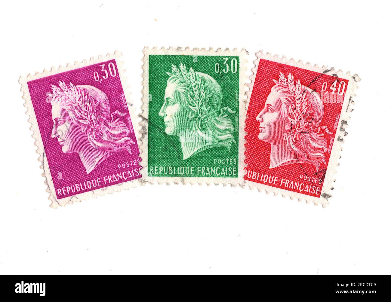 Postmark from france hi-res stock photography and images - Alamy