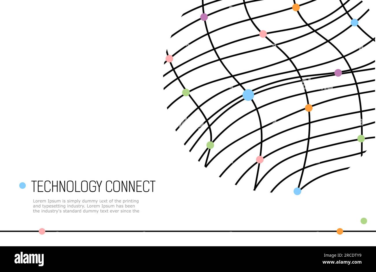 Abstract background circle. concept technology connect. round Abstract ...