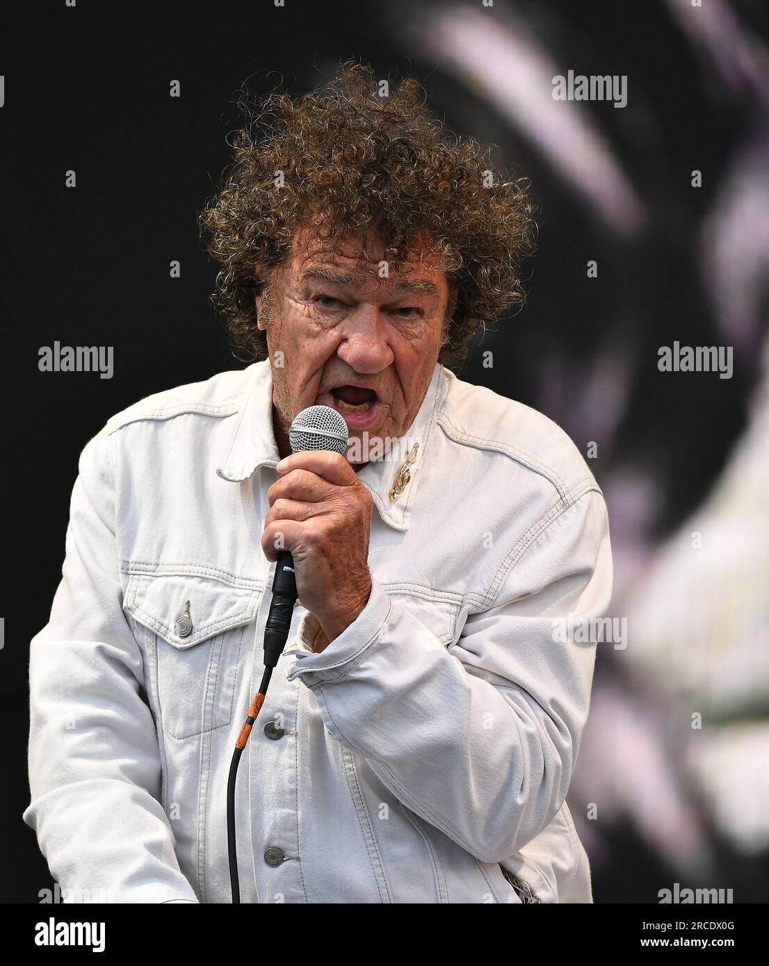 Quebec City, Canada. 13th July, 2023. Robert Charlebois performs on day ...