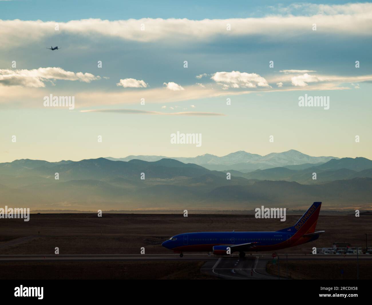 Airplane take off Stock Photo - Alamy