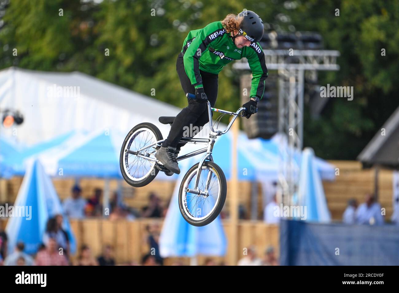 Ryan Henderson (Ireland). BMX Freestyle men. European Championships ...