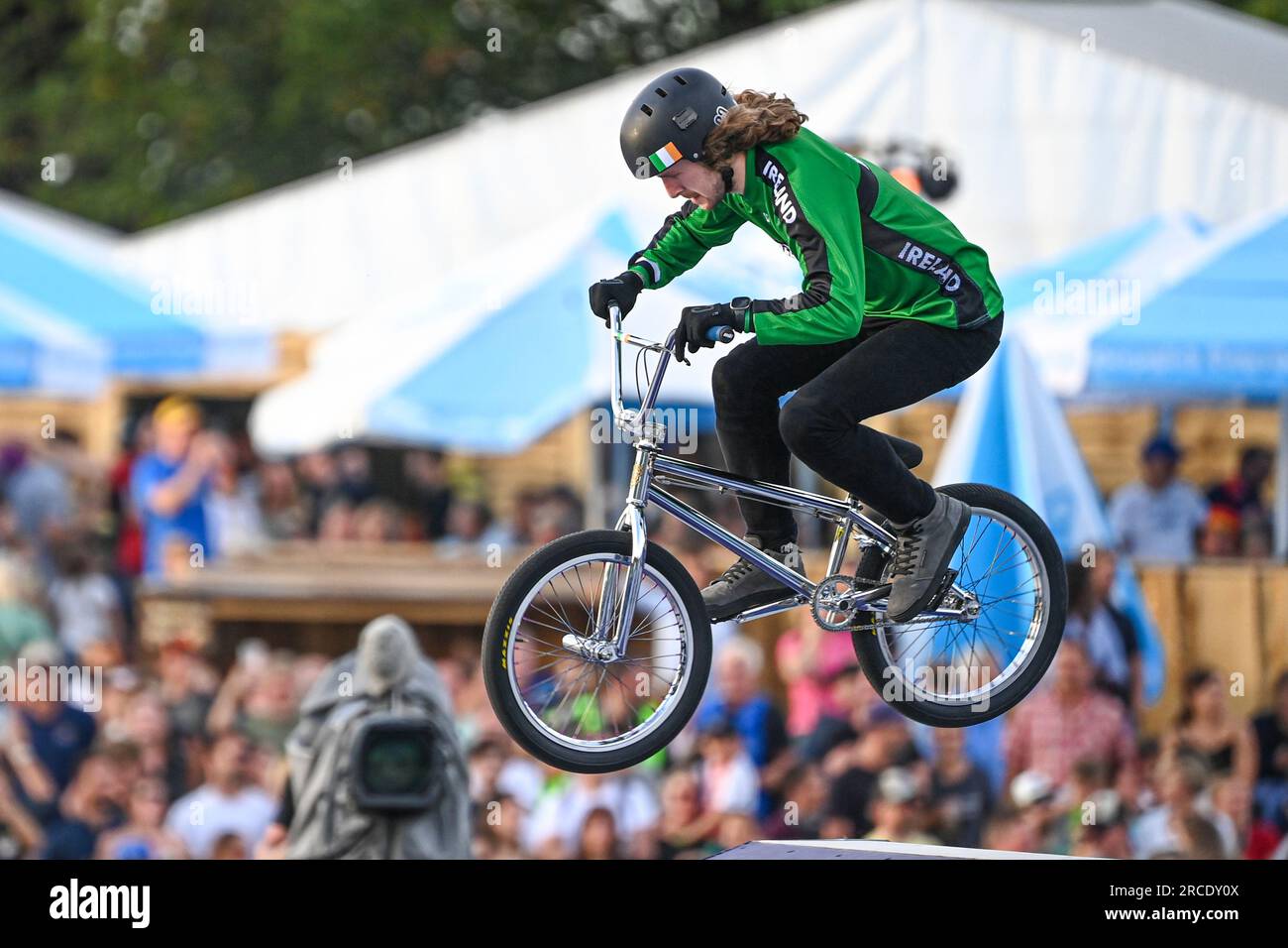 Ryan Henderson (Ireland). BMX Freestyle men. European Championships ...