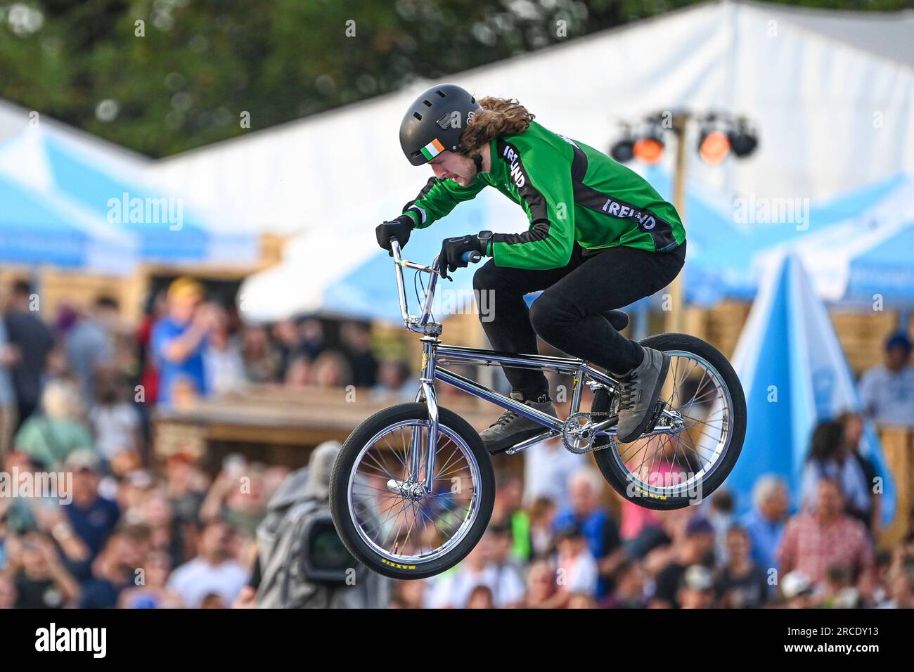 Ryan Henderson (Ireland). BMX Freestyle men. European Championships ...