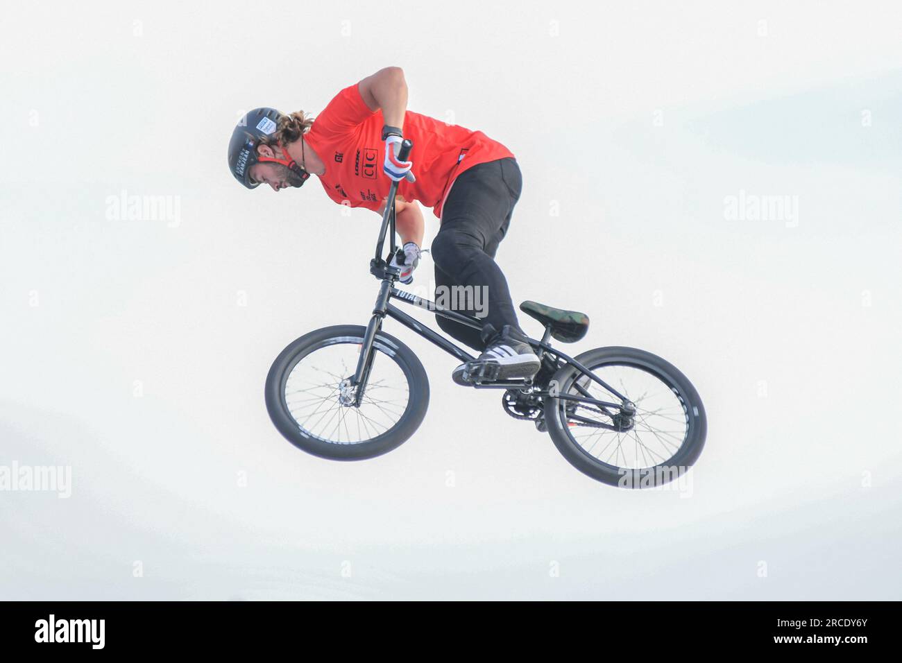 Anthony Jeanjean (France, gold medal). BMX Freestyle men. European ...
