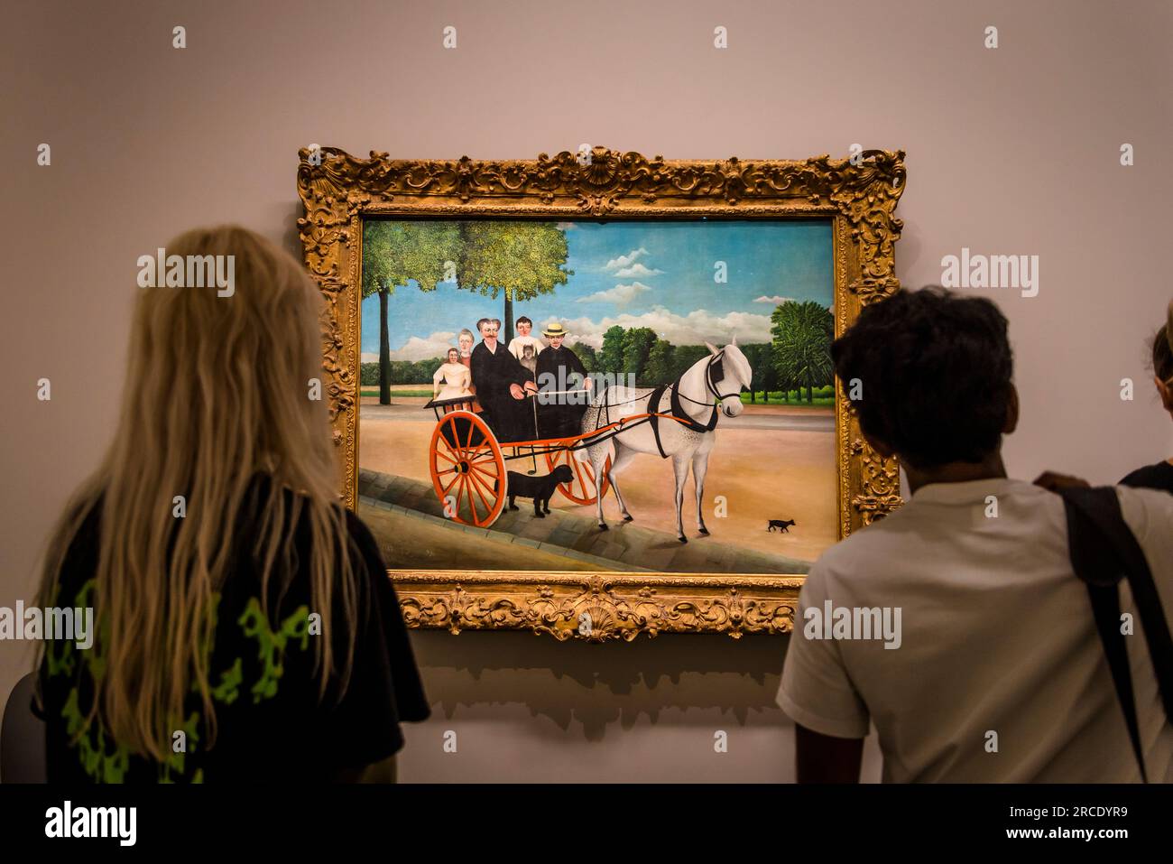 Henri Rousseau Dyr Henri Rousseau Tapetmalerier | Wallsauce NO