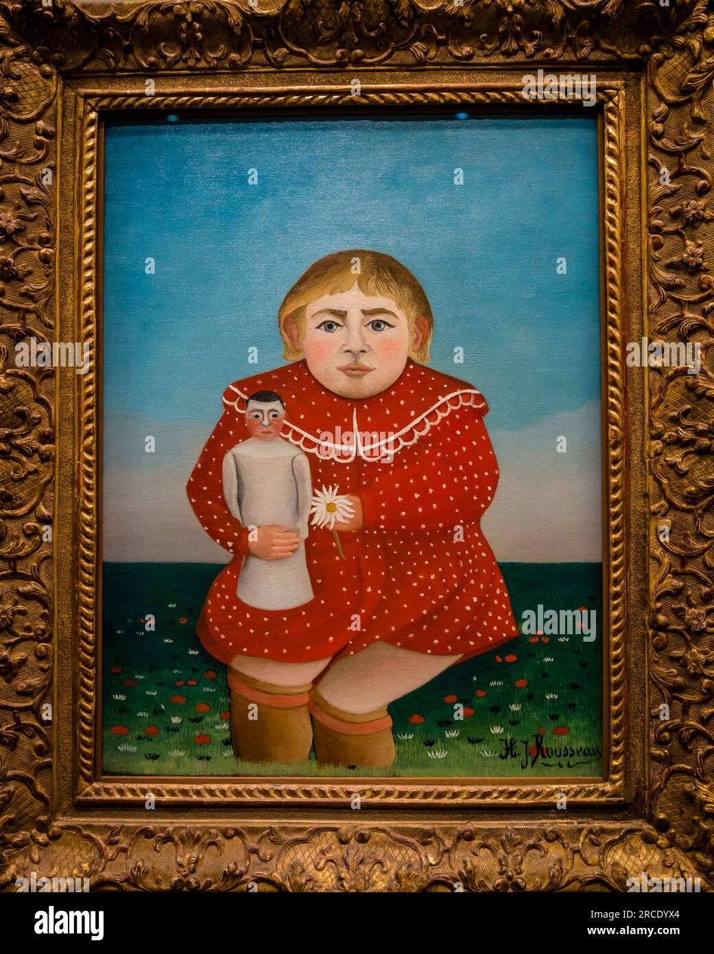 Henri Rousseau Le Douanier painting, Musée de l'Orangerie, an art ...