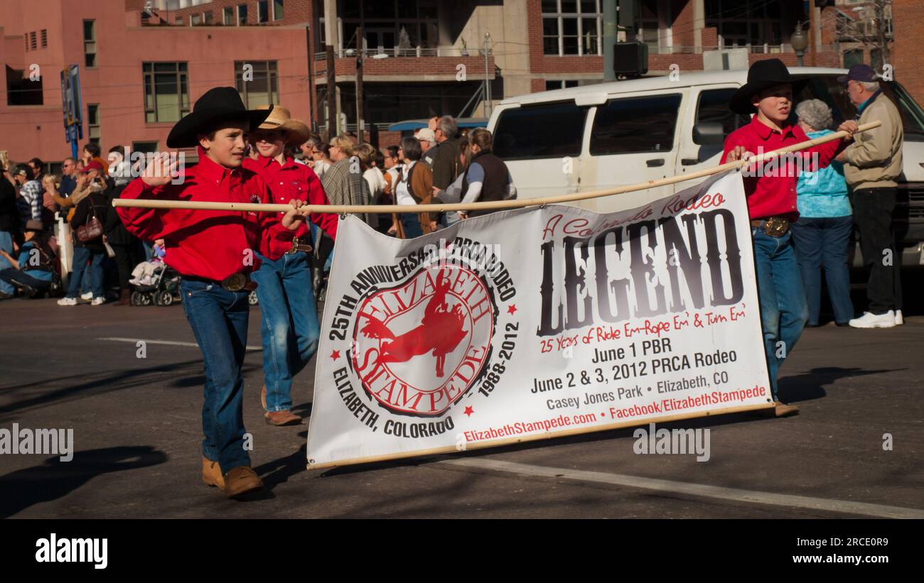 Western Stock Show Parade Stock Photo - Alamy