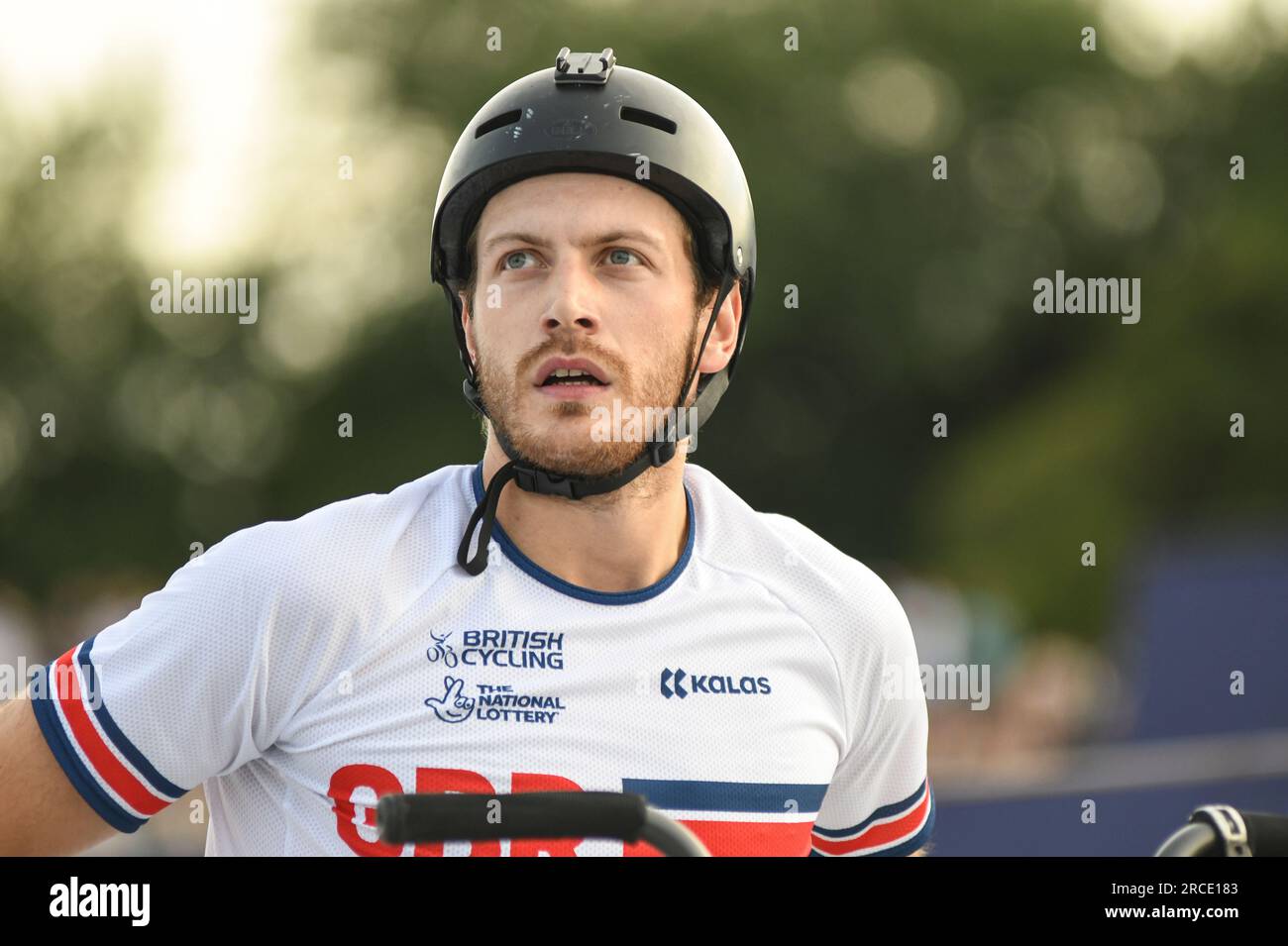 Kieran Reilly (Great Britain). BMX Freestyle men. European ...
