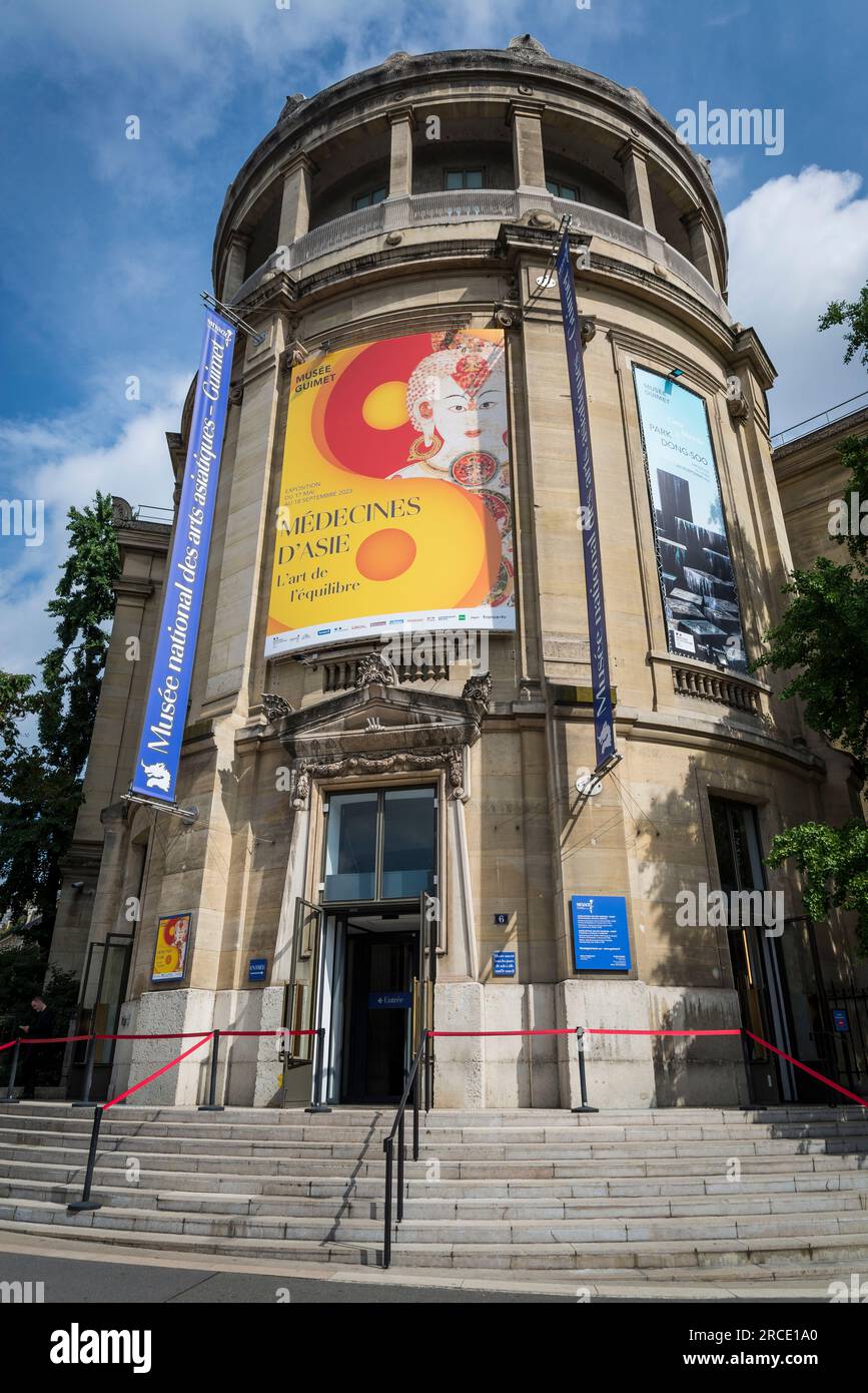 Guimet Museum, a National Museum of Asian Arts. Paris, France Stock ...