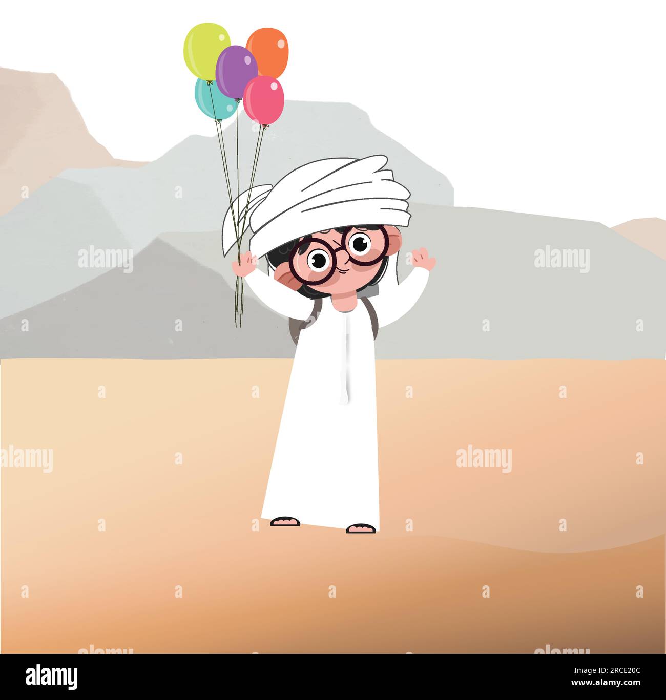 Arab kids playing games in happy mood Stock Vector Image & Art - Alamy