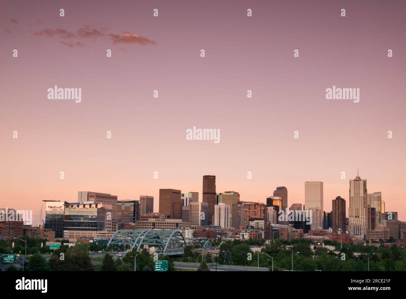 Mile High City of Denver Stock Photo - Alamy