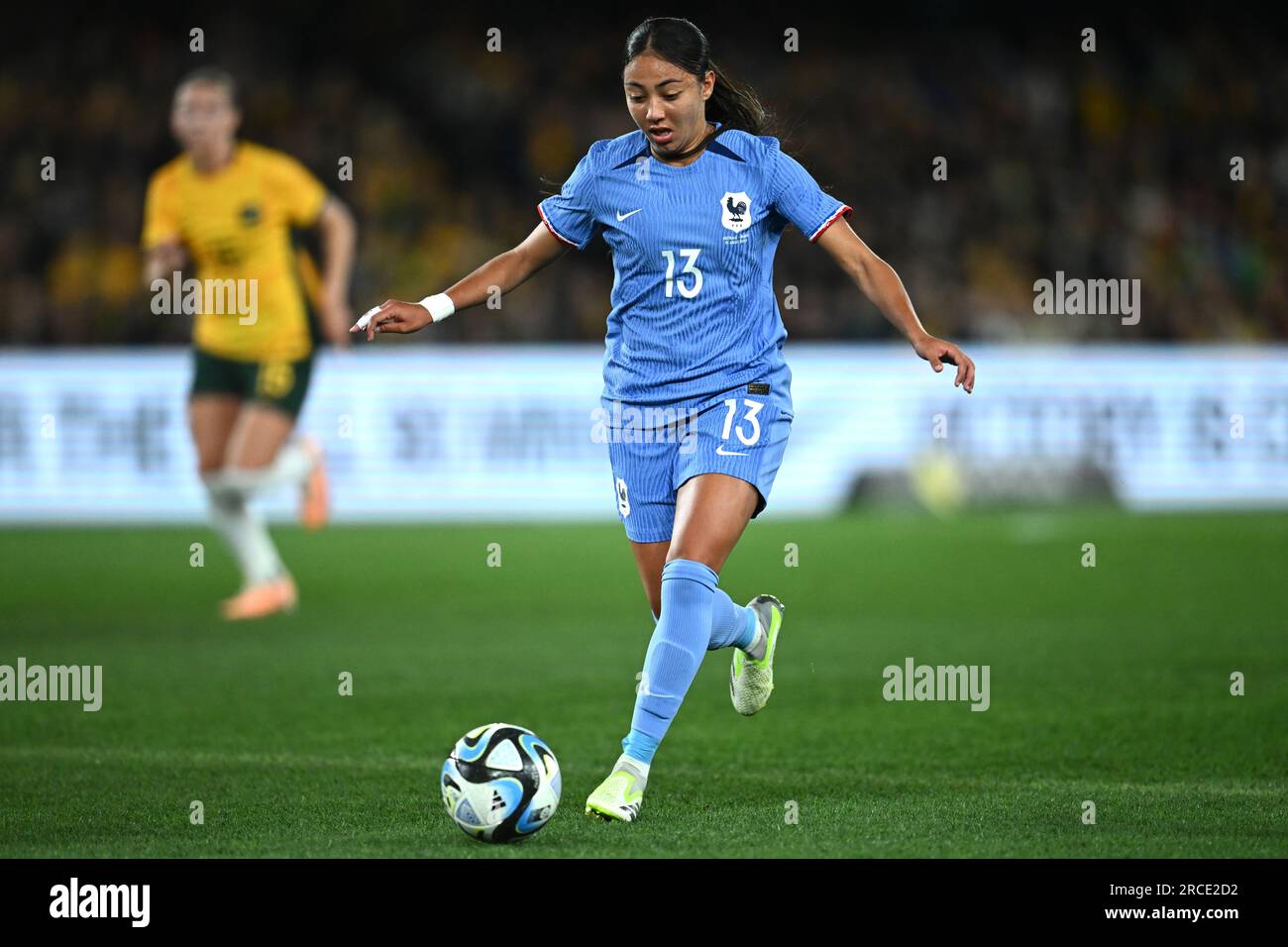 Melbourne, Australia. 14th July, 2023. Selma Bacha of France during a ...
