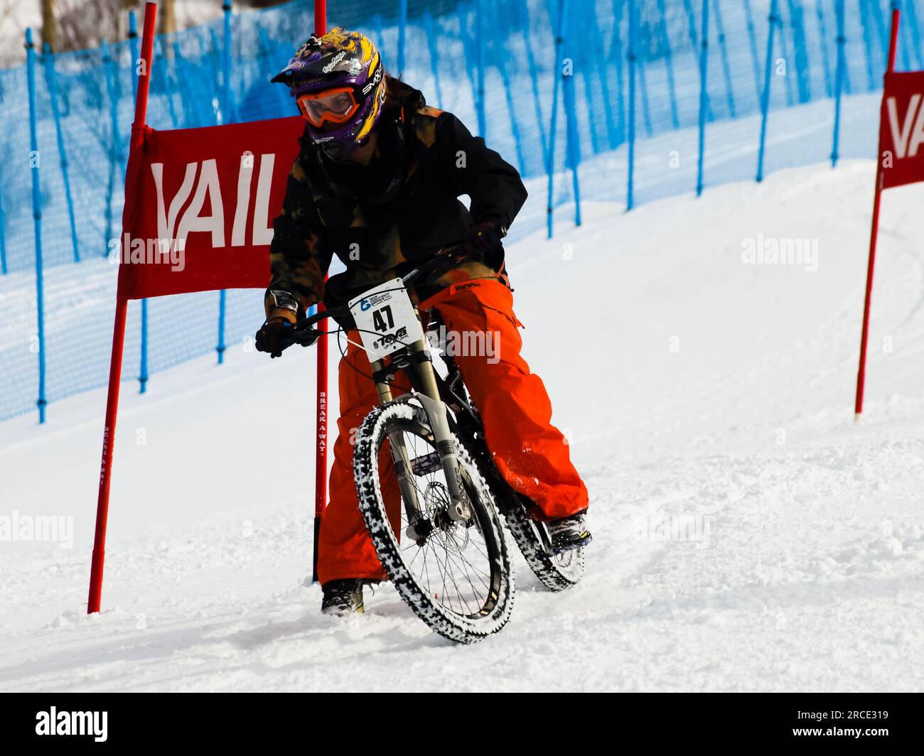 Teva Dual Slalom Bike Stock Photo - Alamy