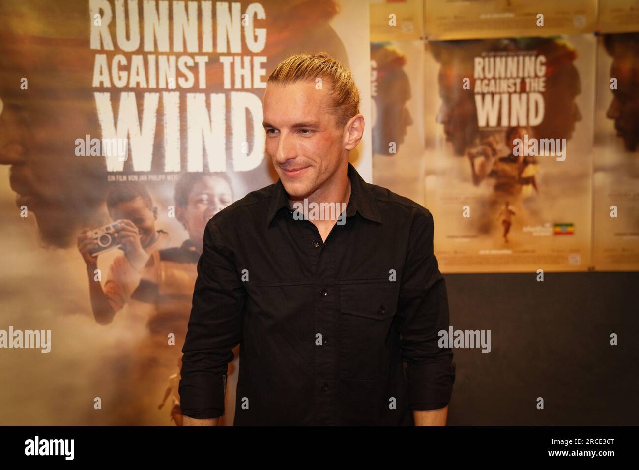 Director Jan Philipp Weyl before the Premiere of his film RUNNING ...