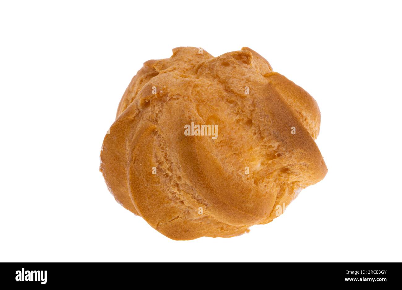 Profiteroles on white Cut Out Stock Images & Pictures - Alamy