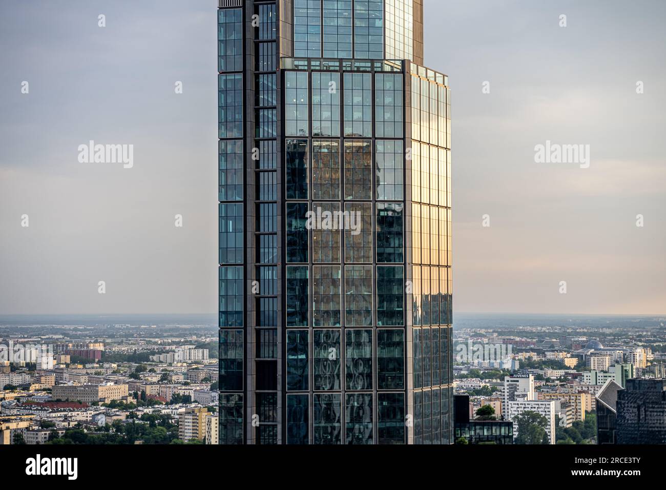 Varso Tower in Warsaw , The tallest building in Poland and Europe Stock ...