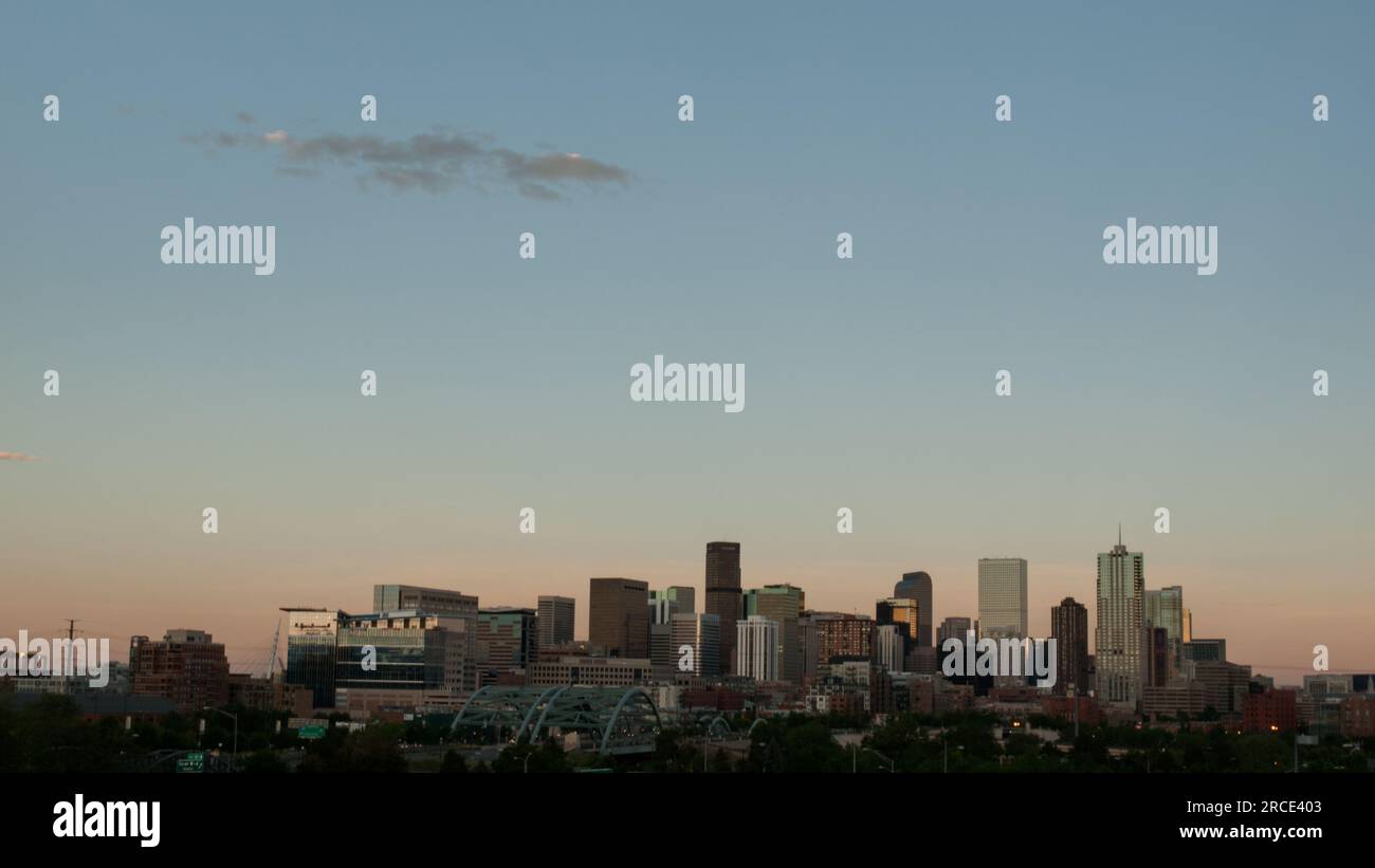 Mile High City of Denver Stock Photo - Alamy