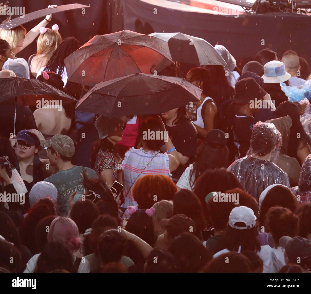 July 14, 2023, New York City, New York, USA: A view of the crowd that ...