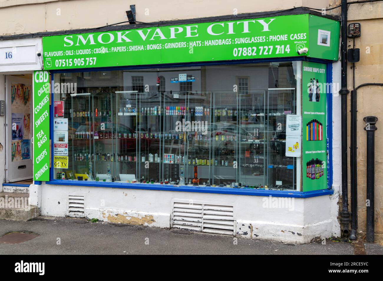 Smok Vape City vaping sundries shop, Chippenham, Wiltshire, England, UK ...