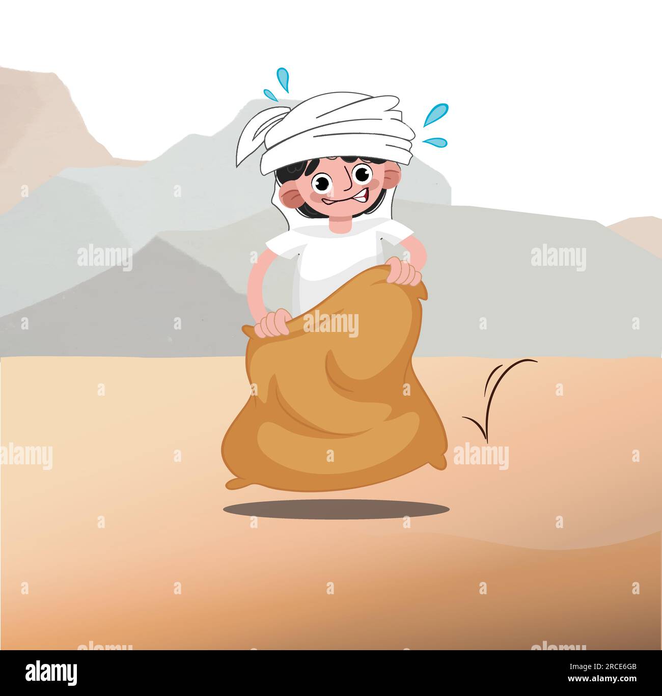 Arab kids playing games in happy mood Stock Vector Image & Art - Alamy