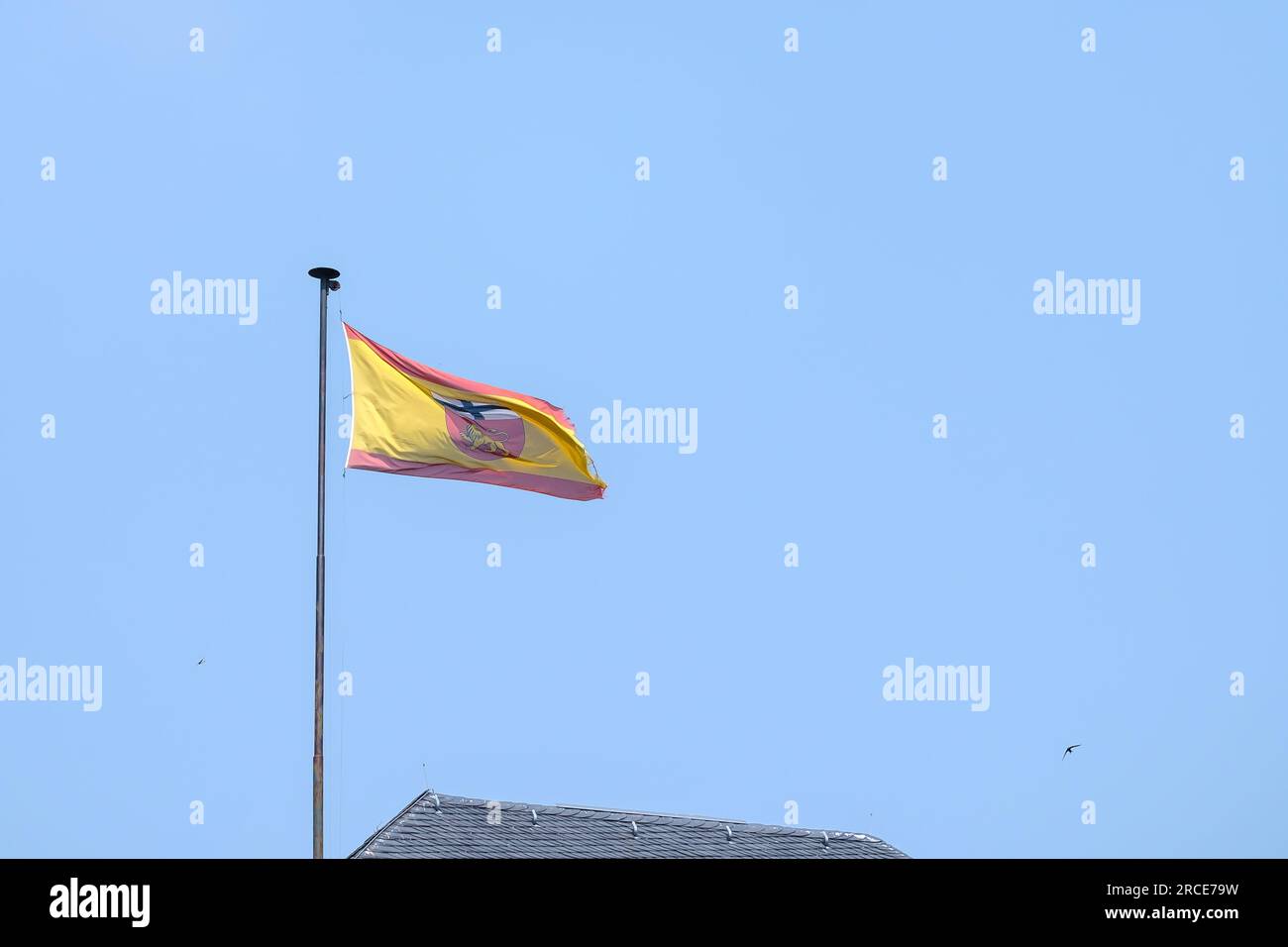Bonn, Germany - May 22, 2023 : View of the official flag of Bonn ...