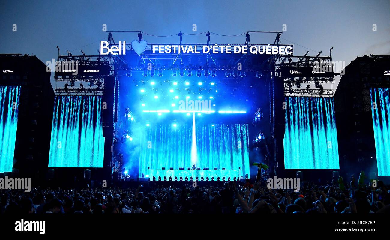 DJ/Producer Gryffin performs on day 7 of Festival d'été de Québec on ...