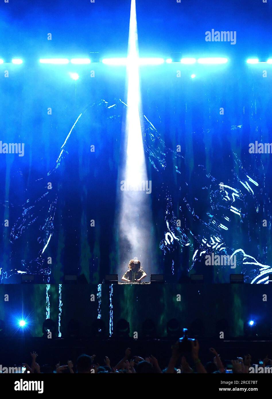 DJ/Producer Gryffin performs on day 7 of Festival d'été de Québec on ...