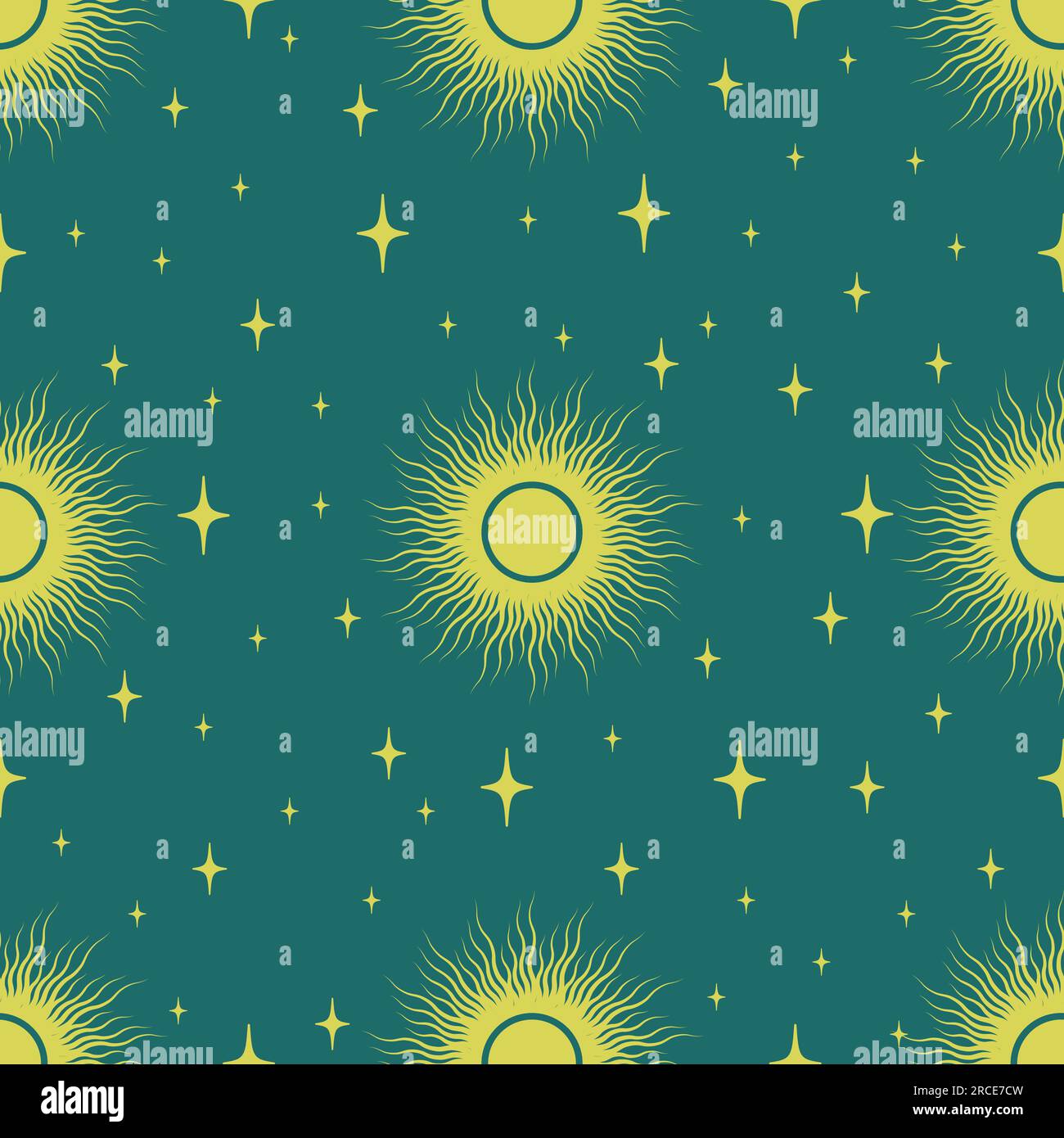 Medieval sun pattern Stock Vector Images - Alamy