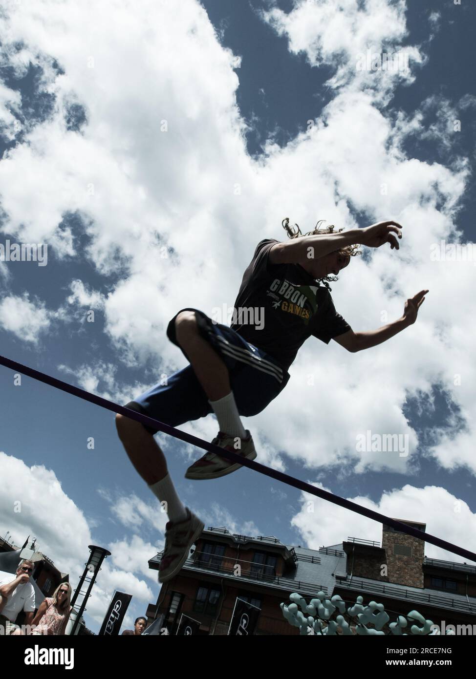 Trickline competition hi-res stock photography and images - Alamy