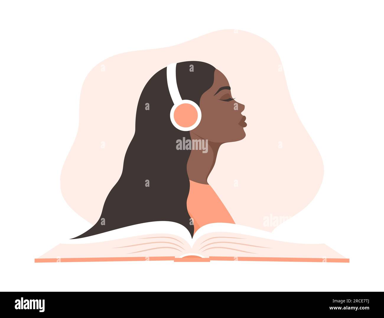 Black Woman Face Side View Stock Vector Images Alamy