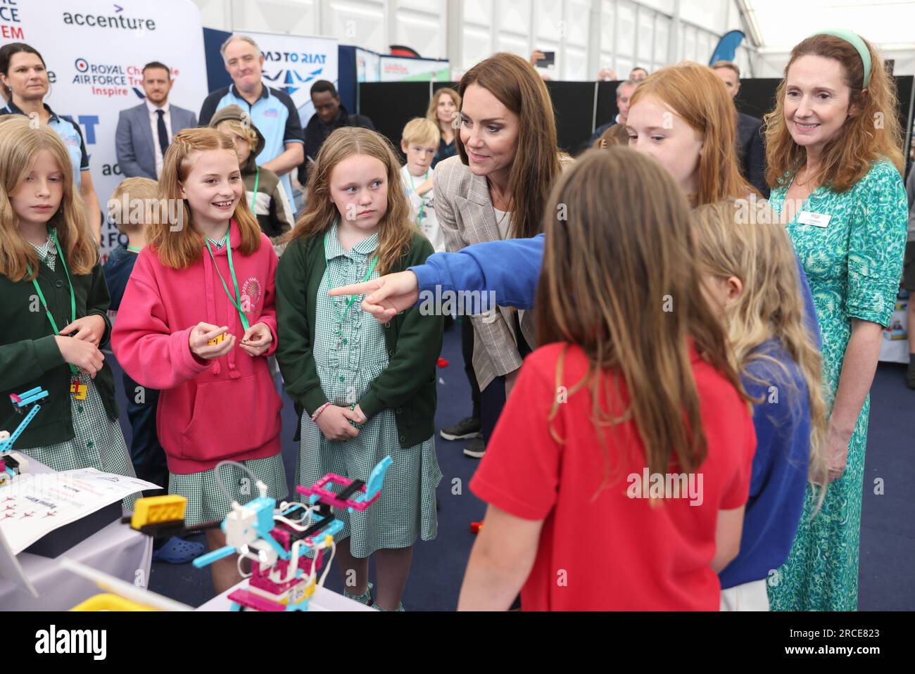 The Princess of Wales meeting winners of the Road to RIAT national ...