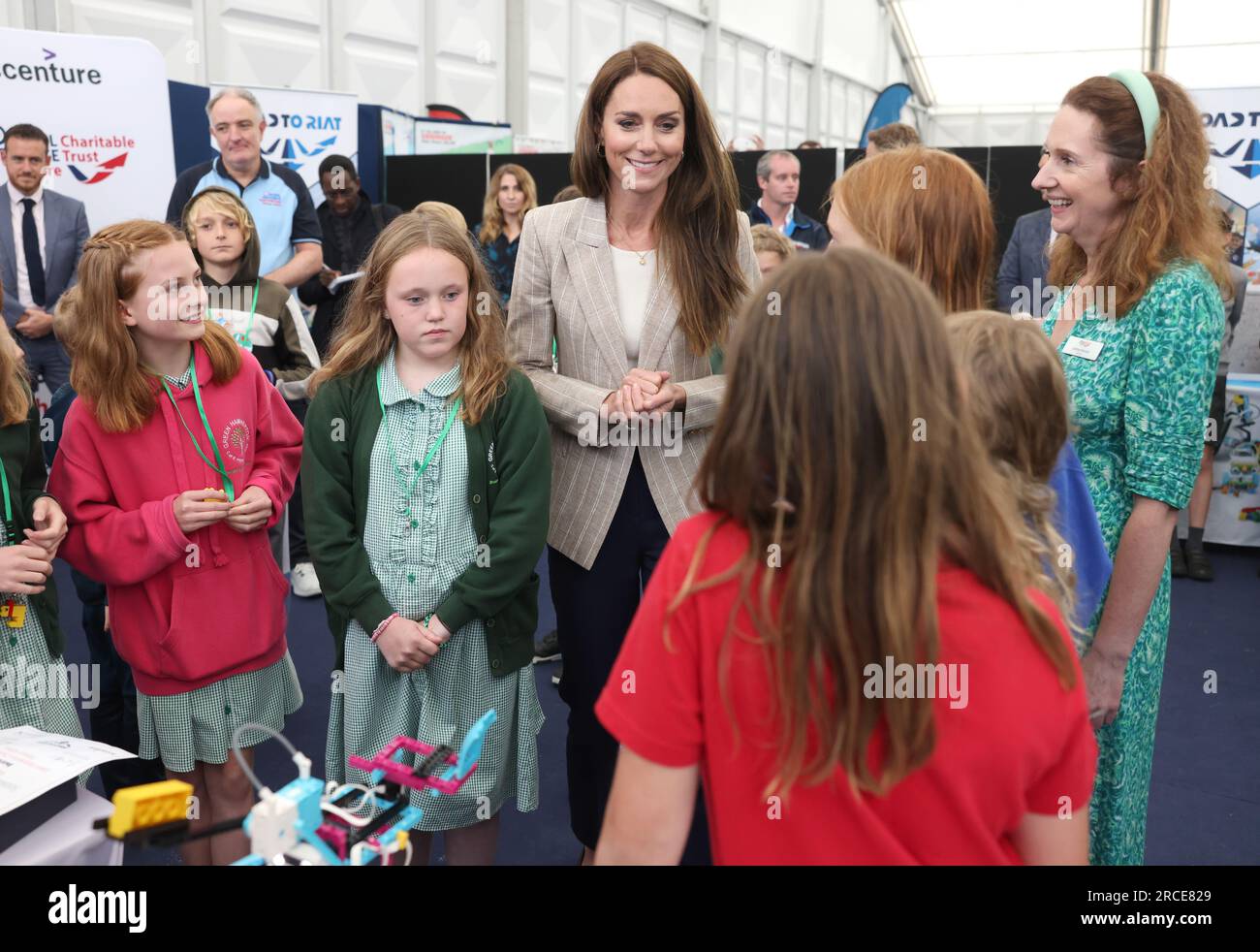 The Princess of Wales meeting winners of the Road to RIAT national ...