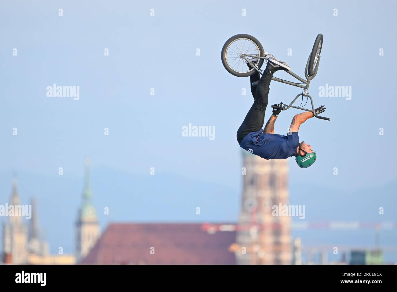 Kevin Fabregue (France). BMX Freestyle men. European Championships ...