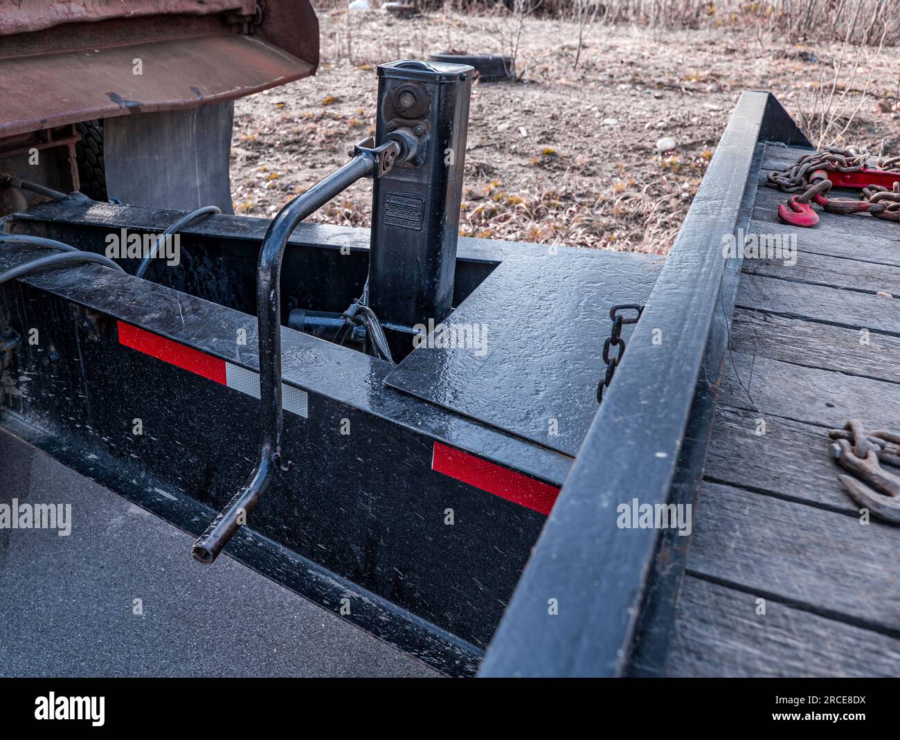 Flatbed trailer hi-res stock photography and images - Alamy