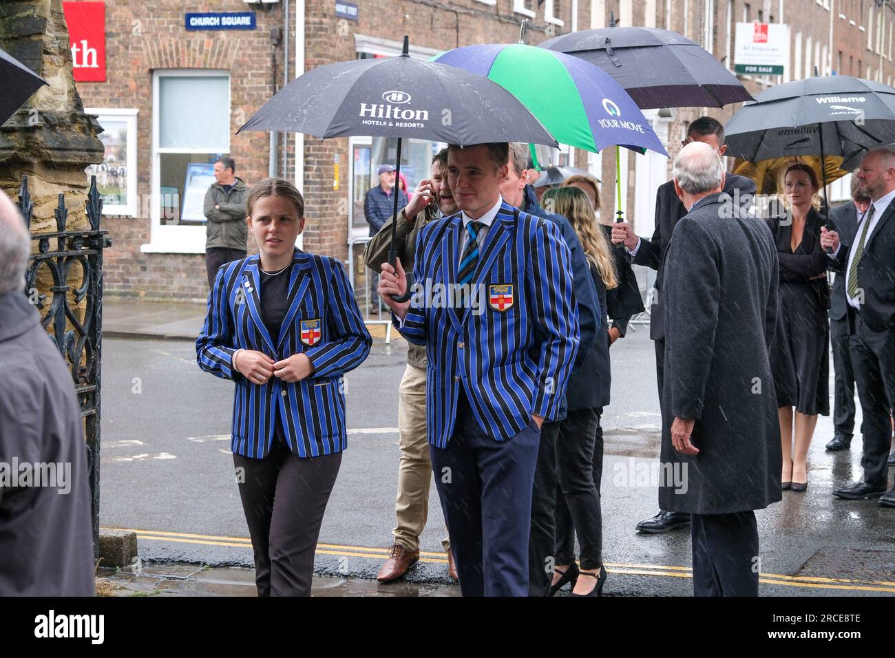 Barnaby webber funeral hi-res stock photography and images - Alamy