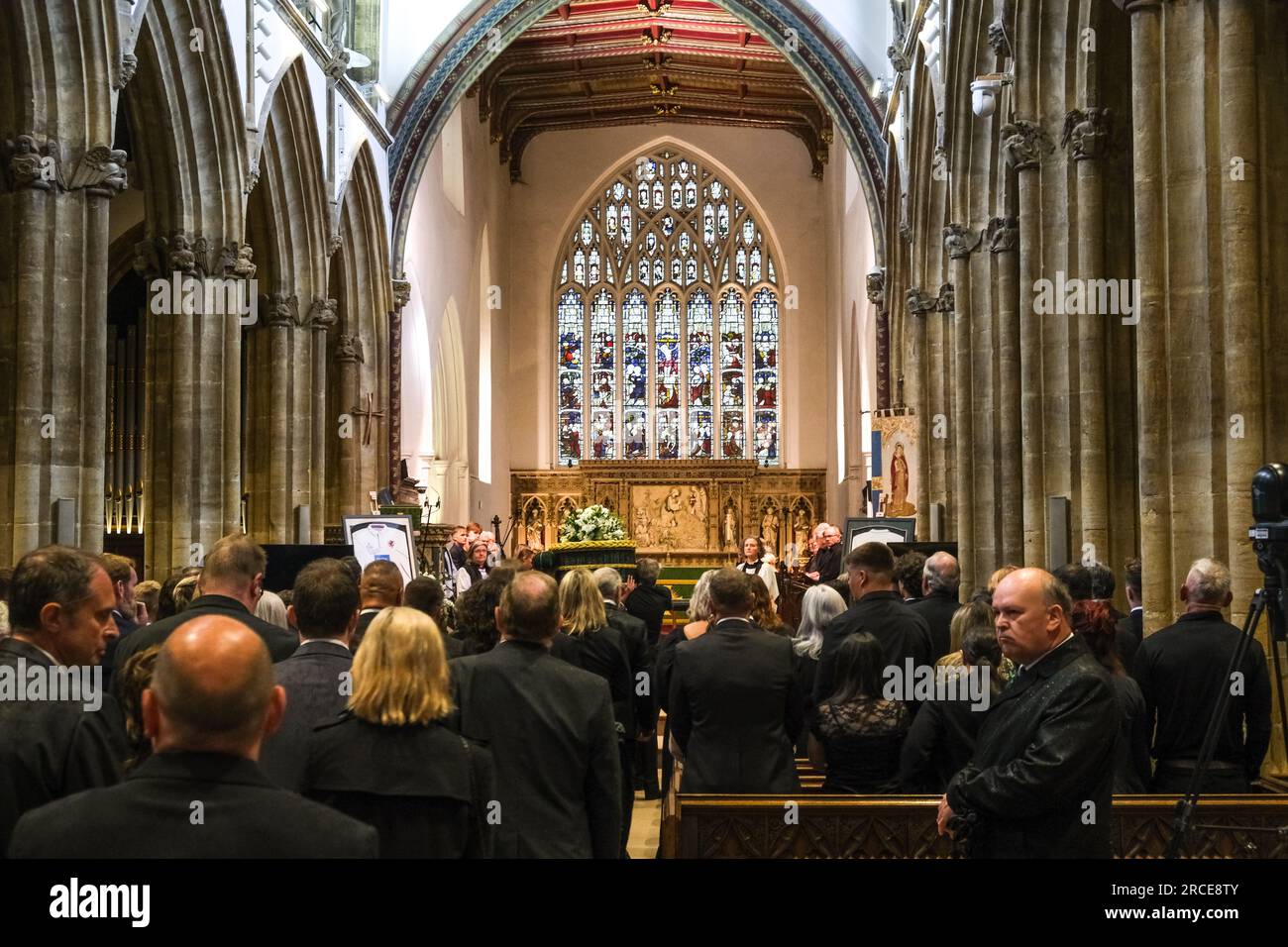Barnaby webber funeral hi-res stock photography and images - Alamy