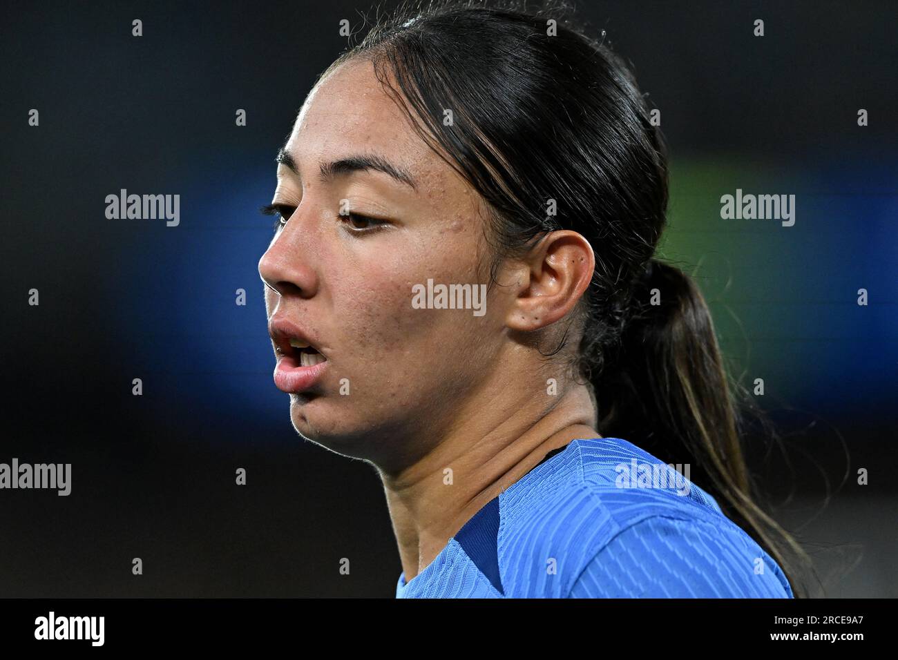 Melbourne, Australia. 14th July, 2023. Selma Bacha of France during a ...